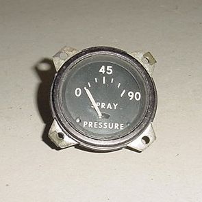 Ag Aircraft Spray Pressure Indicator