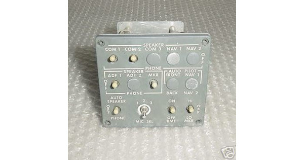 Aircraft Avionics, Audio Panel