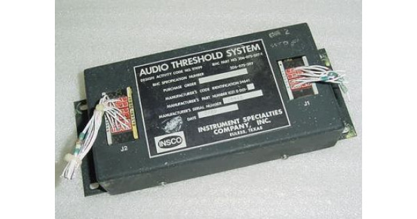 Audio Threshold System Unit. P/N 206-075-597-1 or 1021D001.