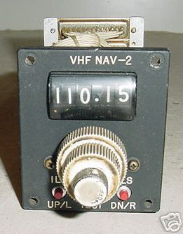 Aircraft VHF Nav Control Panel Selector - 10302