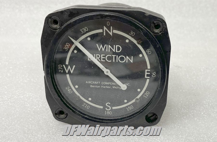 Vintage U.S.A.F Vietnam Era Warbird Aircraft Wind Direction Indicator ...