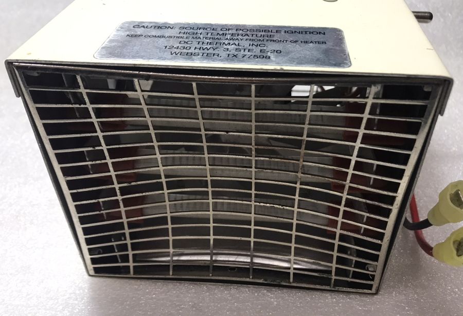 12-2500,, 12VDC Aircraft Cabin Heater - 21403