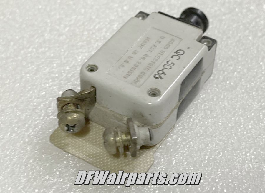 108-507-102, BAC-C18R-7B, 7A Wood Electric Aircraft Circuit Breaker - 23909