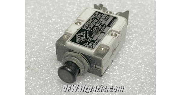 MS25244-15, MP-704H, Mechanical Products 15A Aircraft Circuit Breaker ...