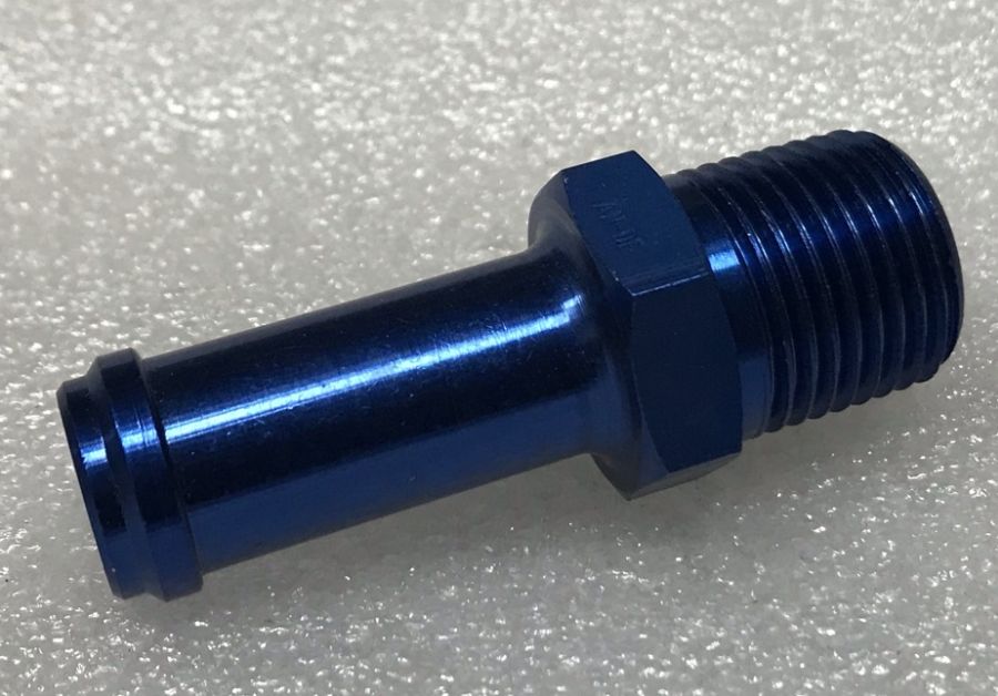 AN840-10D, 4730-01-375-2976, Aircraft Aluminum Nipple / Adapter Hose ...