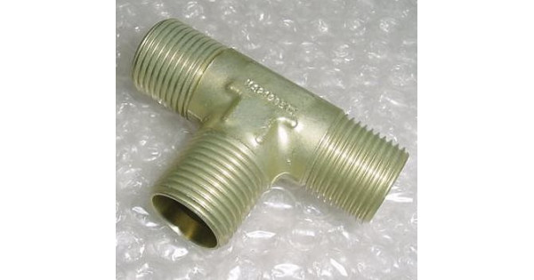New Aircraft Flareless Tube Tee Fitting. P/N MS21905D10 or AS18280 or ...