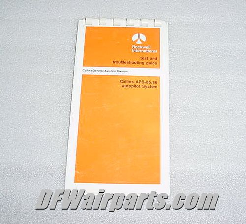 Collins APS-85/86 Autopilot System Guide. P/N 523-0774402-001117.