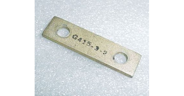 Aircraft Bus Bar Connector Strip. P/N G415-3-2.