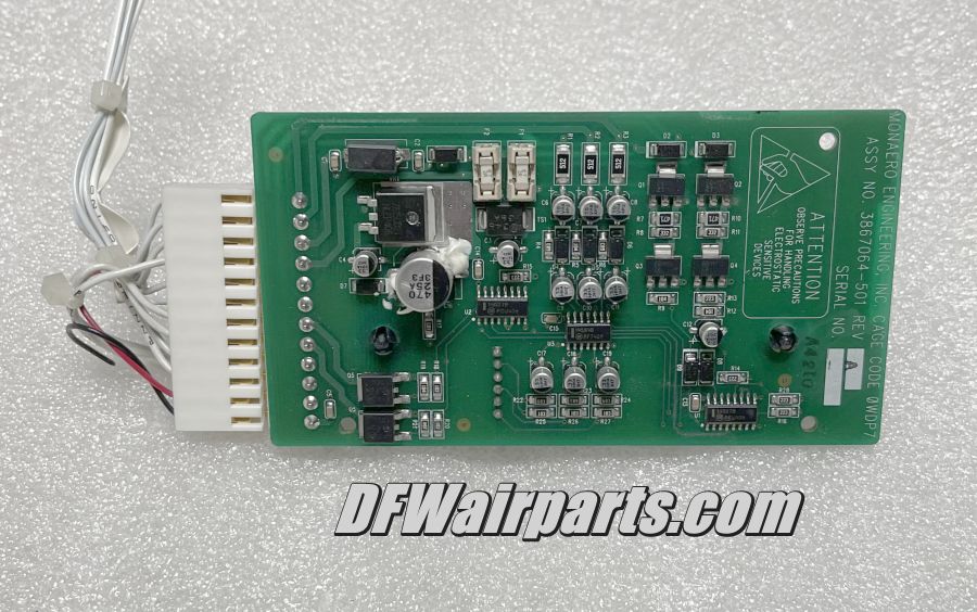 3867064-501,, Bombardier CRJ-200 Passenger Servicing Unit / PSU Circuit ...