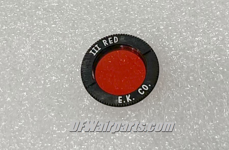 Korean War Era U.S.A.F. Warbird Aircraft Indicator Light Lens, 822853 ...