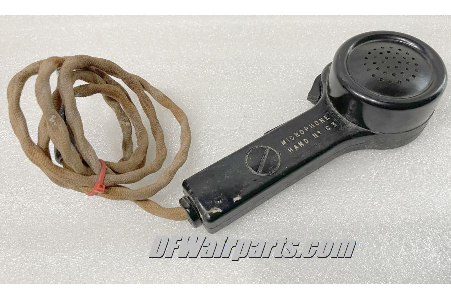 WWII RAF British Warbird Aircraft Pilot Microphone - 22678