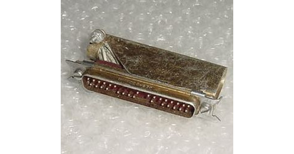Aircraft Avionics Cannon Plug Connector. P/N DCC-37P.