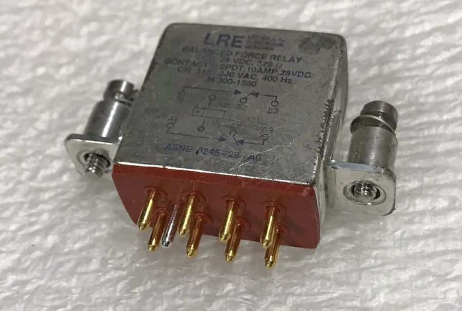 M300-1560, ASNE 0245-28-A0, Aircraft Avionics Balanced Force Relay - 21722