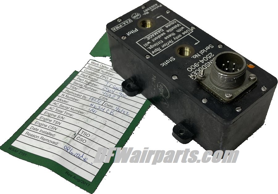 2504-900, 6610-01-216-4248, Cessna Aircraft Airspeed Computer ...