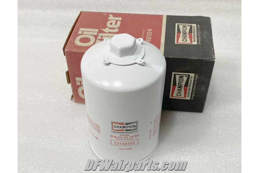 CH48104,, Nos Champion Aircraft Engine Oil Filter - 22406