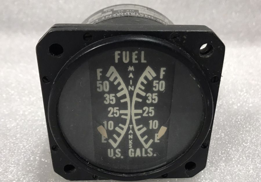 MF-1,, Twin Cessna Aircraft Fuel Quantity Indicator - 21626