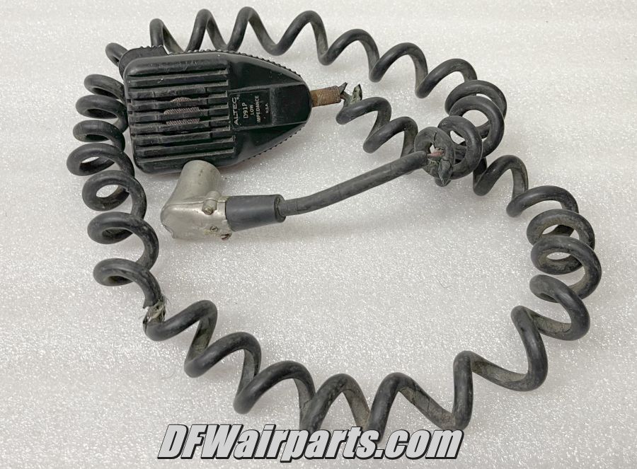 D91P, Altec D91P, Aircraft Omnidirectional Dynamic Microphone - 23339