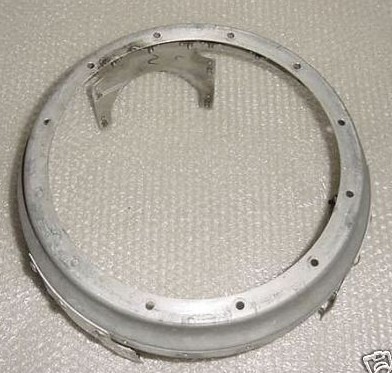 Piper Three Blade Propeller Spinner Backing Plate Bulkhead